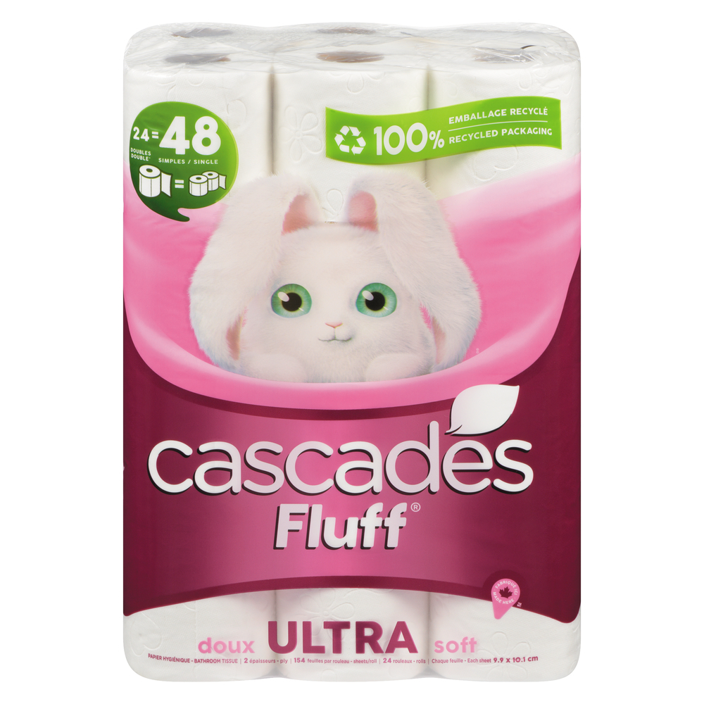 Fluff Ultra Soft 154 Sheets Toilet Paper