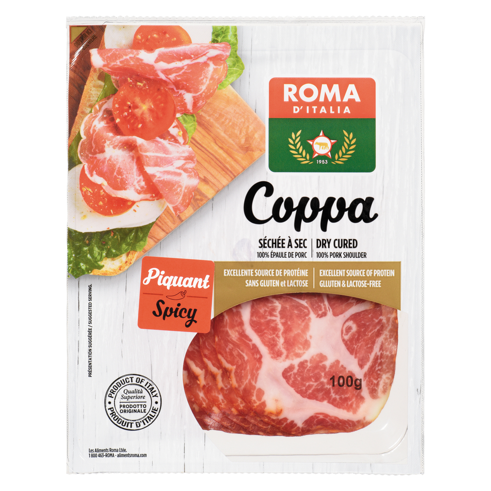 Hot Sliced Coppa