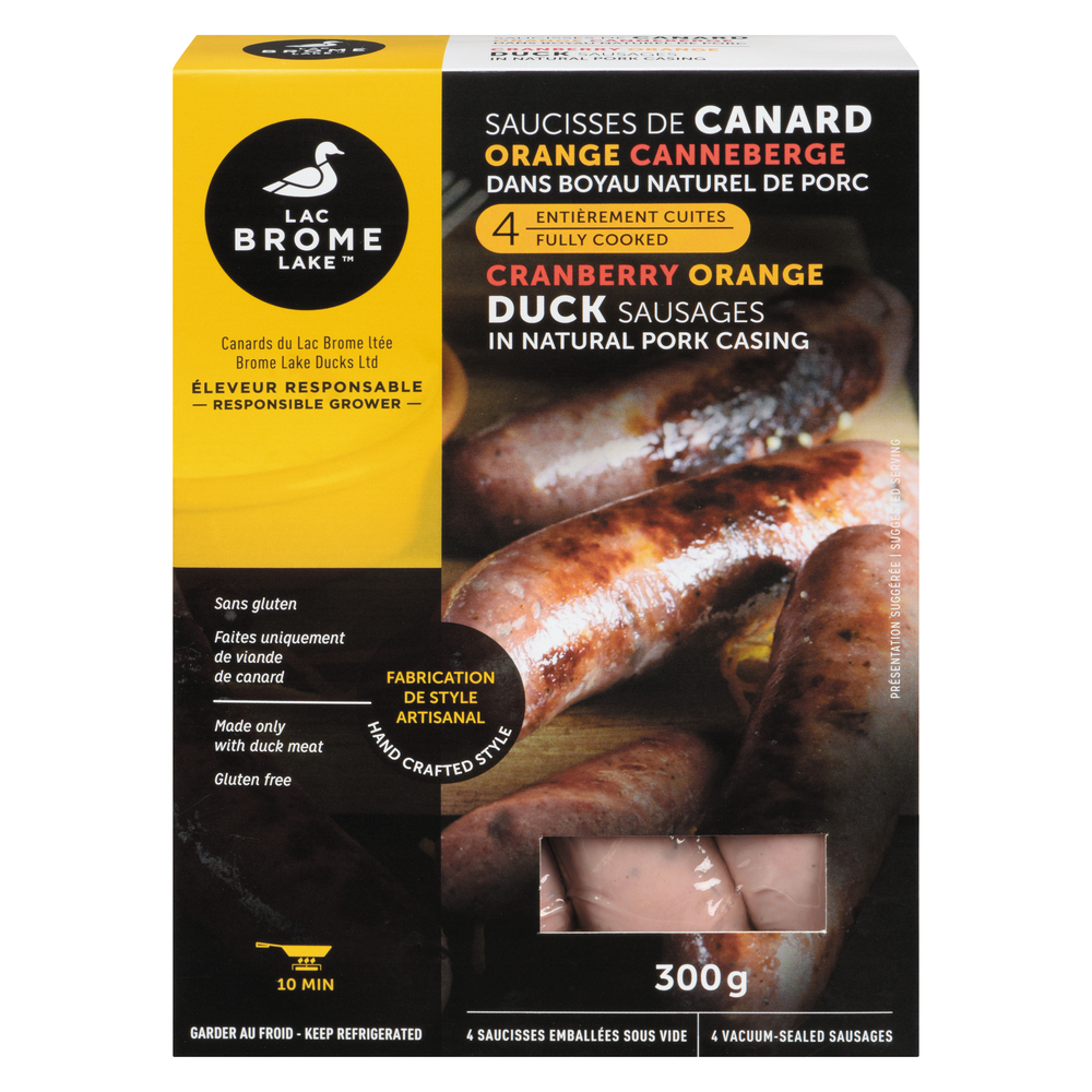 Duck Orange Sausages