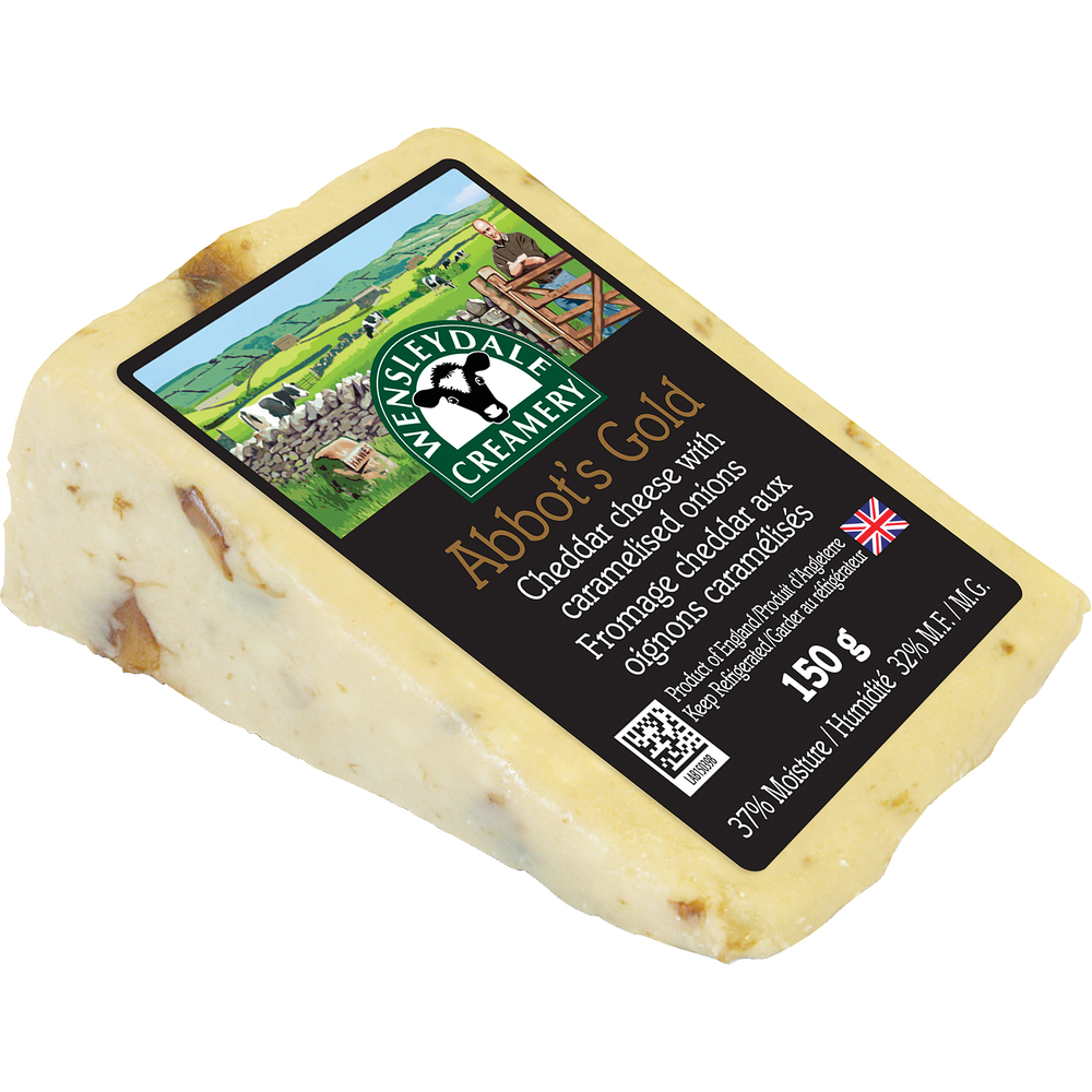 With Onion Cheddar Cheese