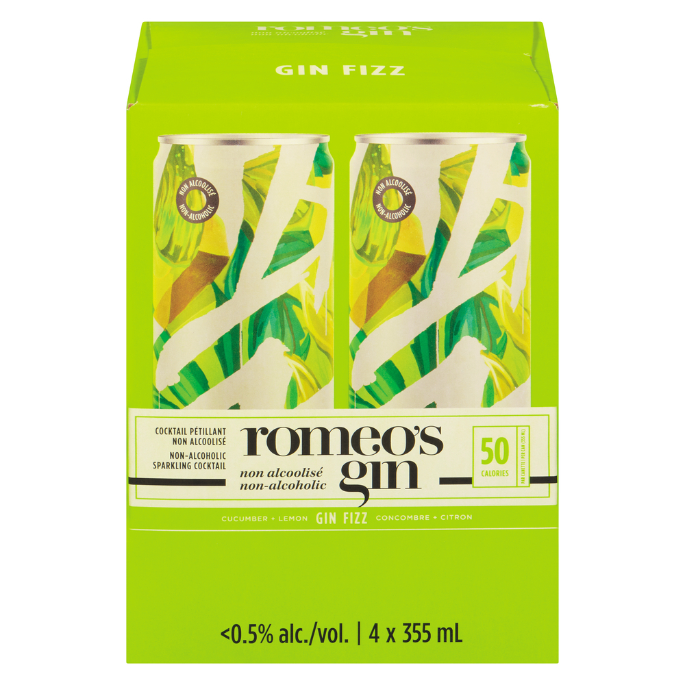 Gin Fizz Alcohol Free Drink