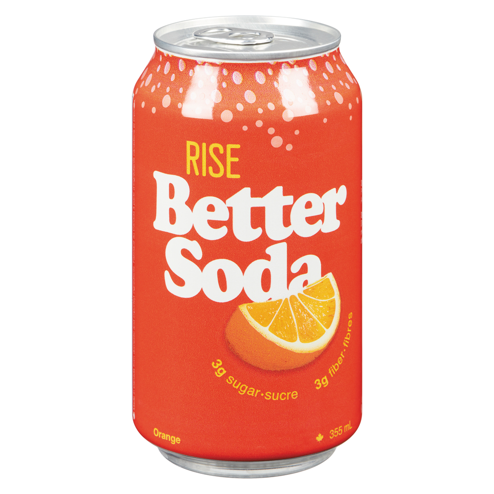 Better Soda Orange Soft Drink