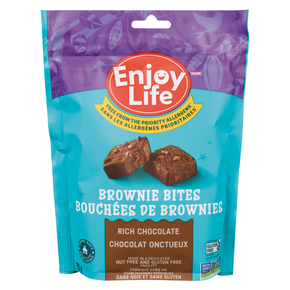 bites rich chocolate Brownie