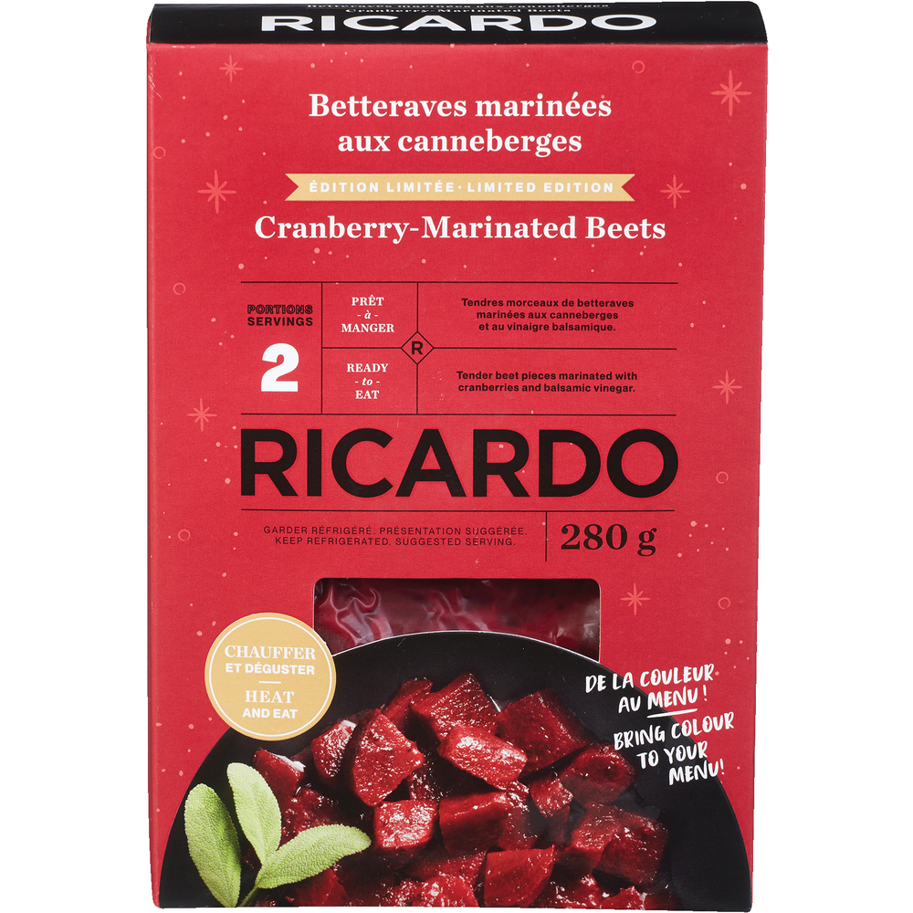 Cranberry Marinated Beets