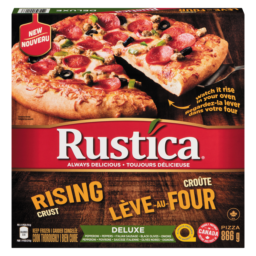 rising crust deluxe Pizza