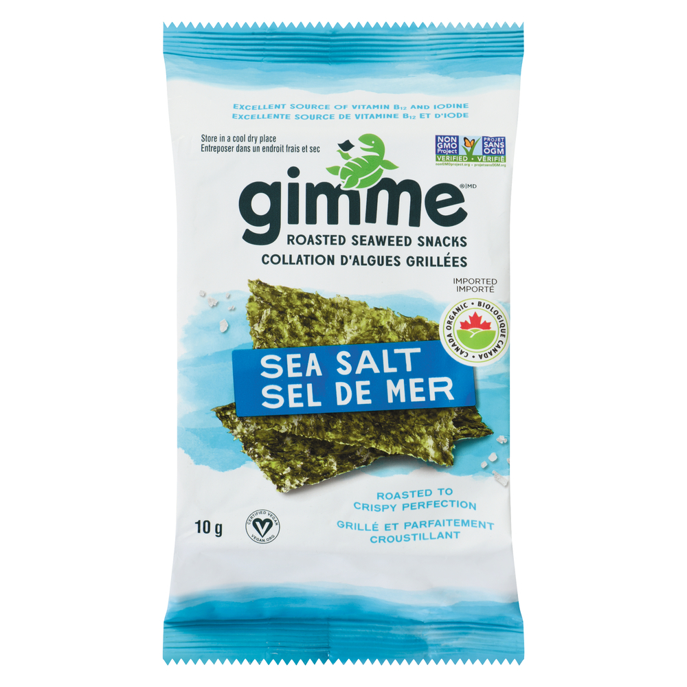 Seaweed Roasted Sea Salt Organic Snacks