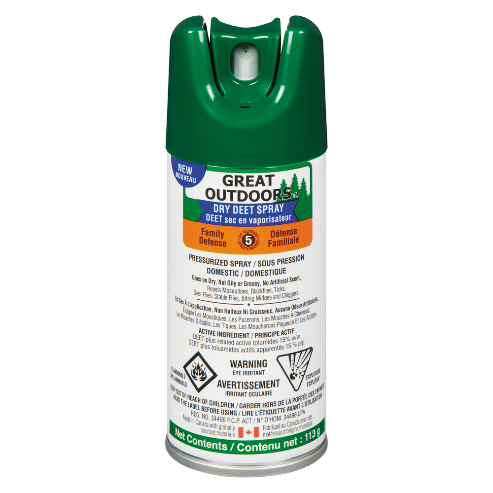 Dry Spray 15% Deet Family Insect Repellent