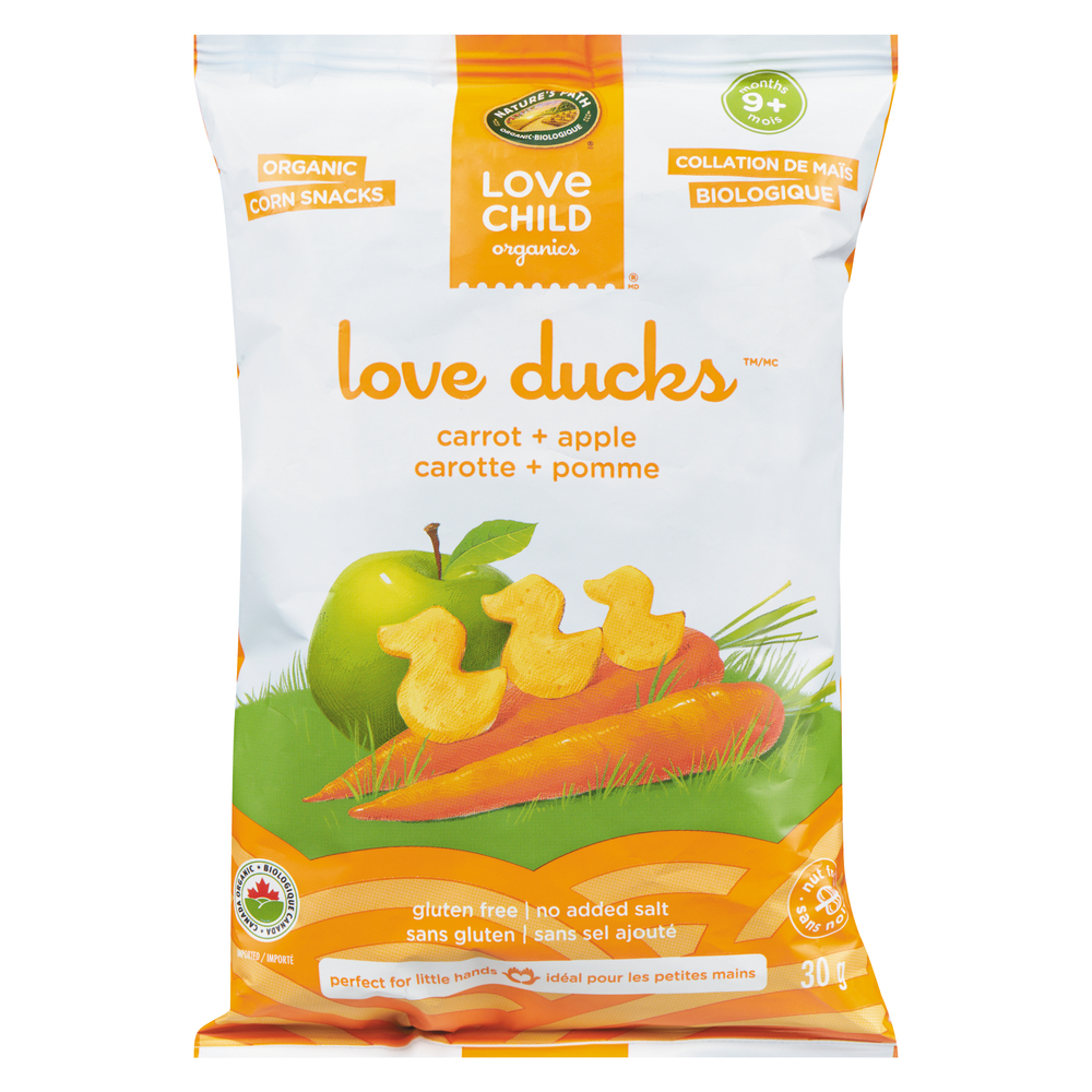 Love Ducks Carrot & Apple Baby Food