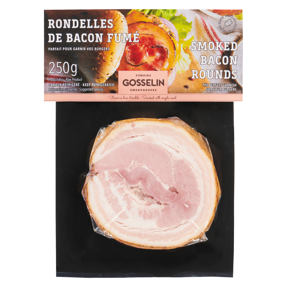 Smoked Rounds Bacon