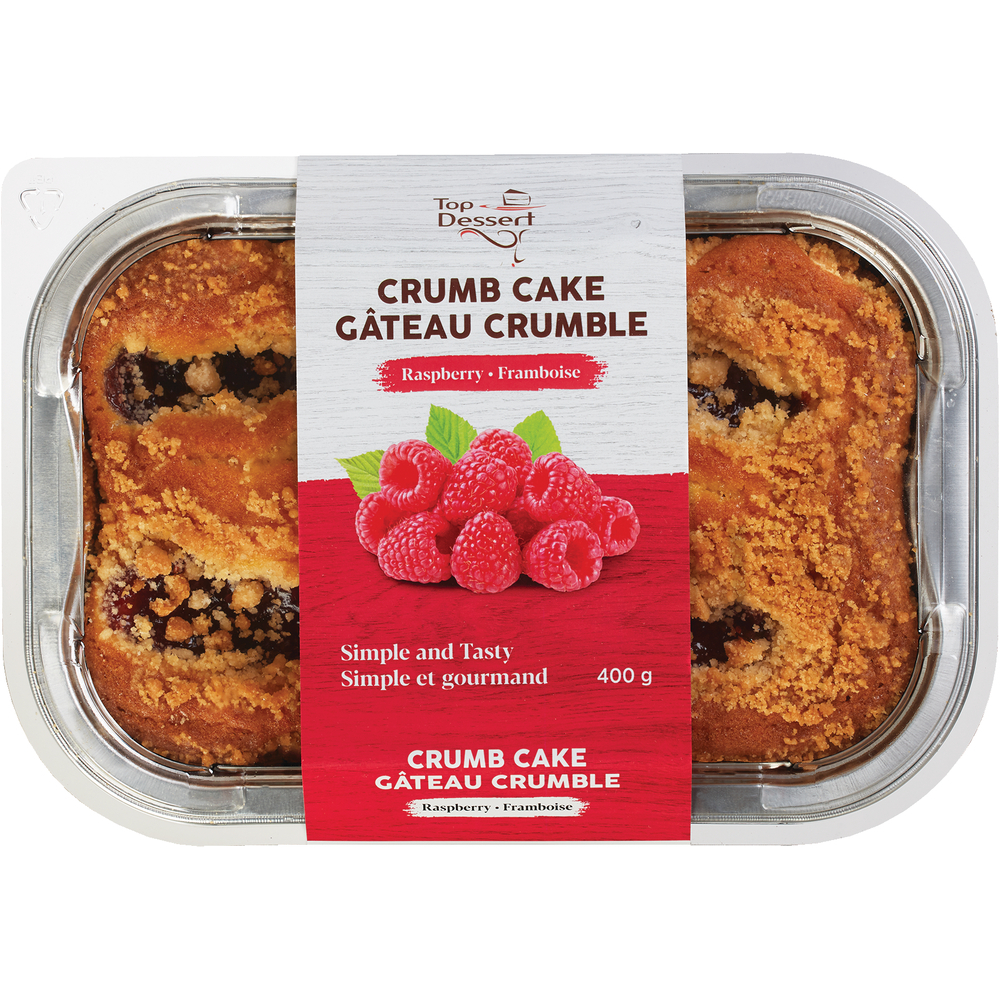 Raspberry Crumble Cake