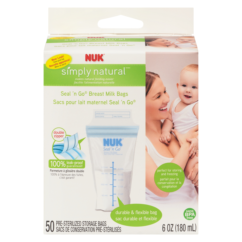 Seal N Go Storage Breast Milk Bags