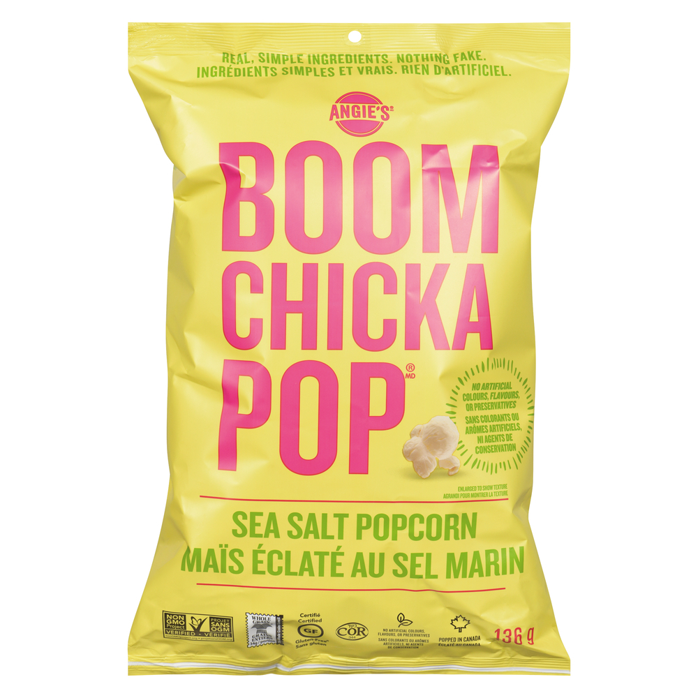 Sea Salt Boom Chicka Pop Popcorn