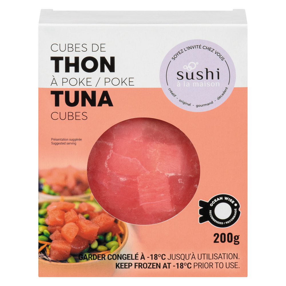 Poke Bowl Tuna Cubes
