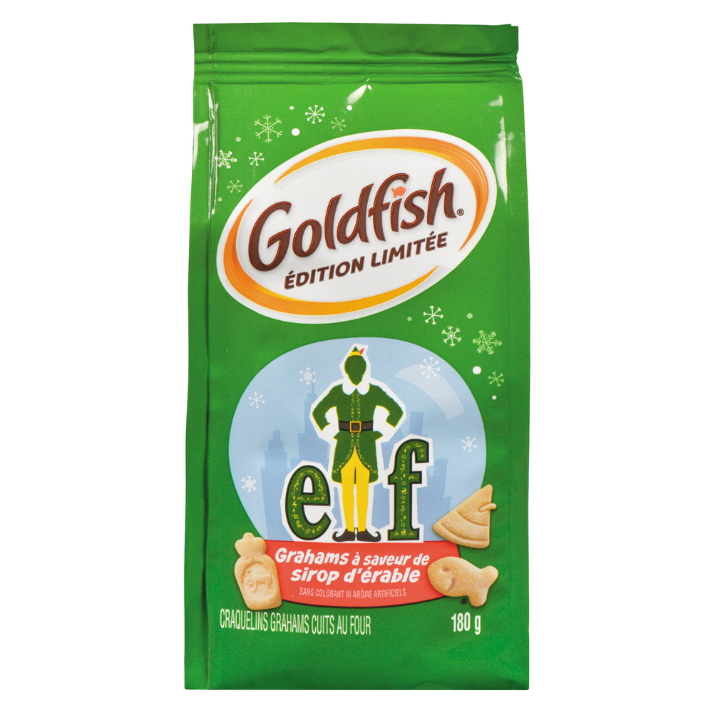 Craquelins Goldfish Elf Holiday