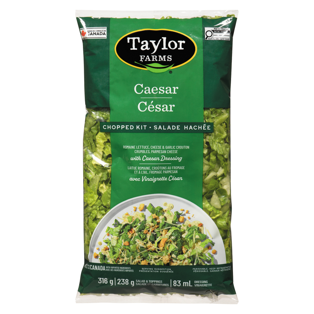 Ensemble salade Caesar