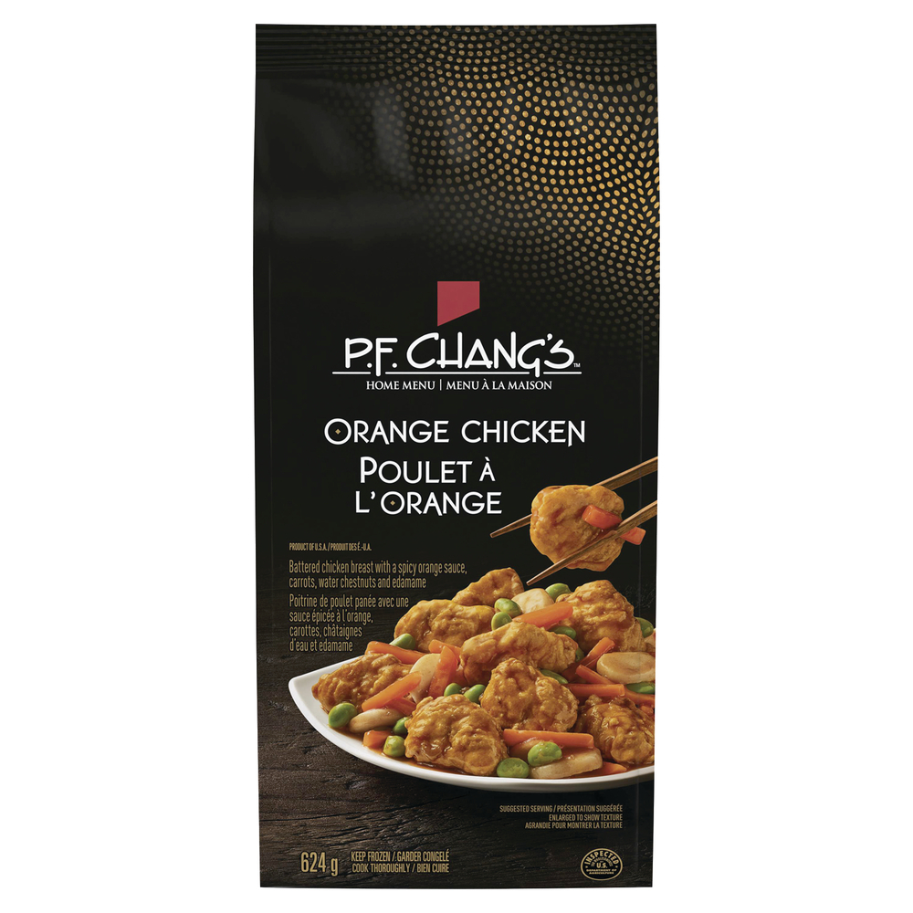 Repas surgelé poulet orange