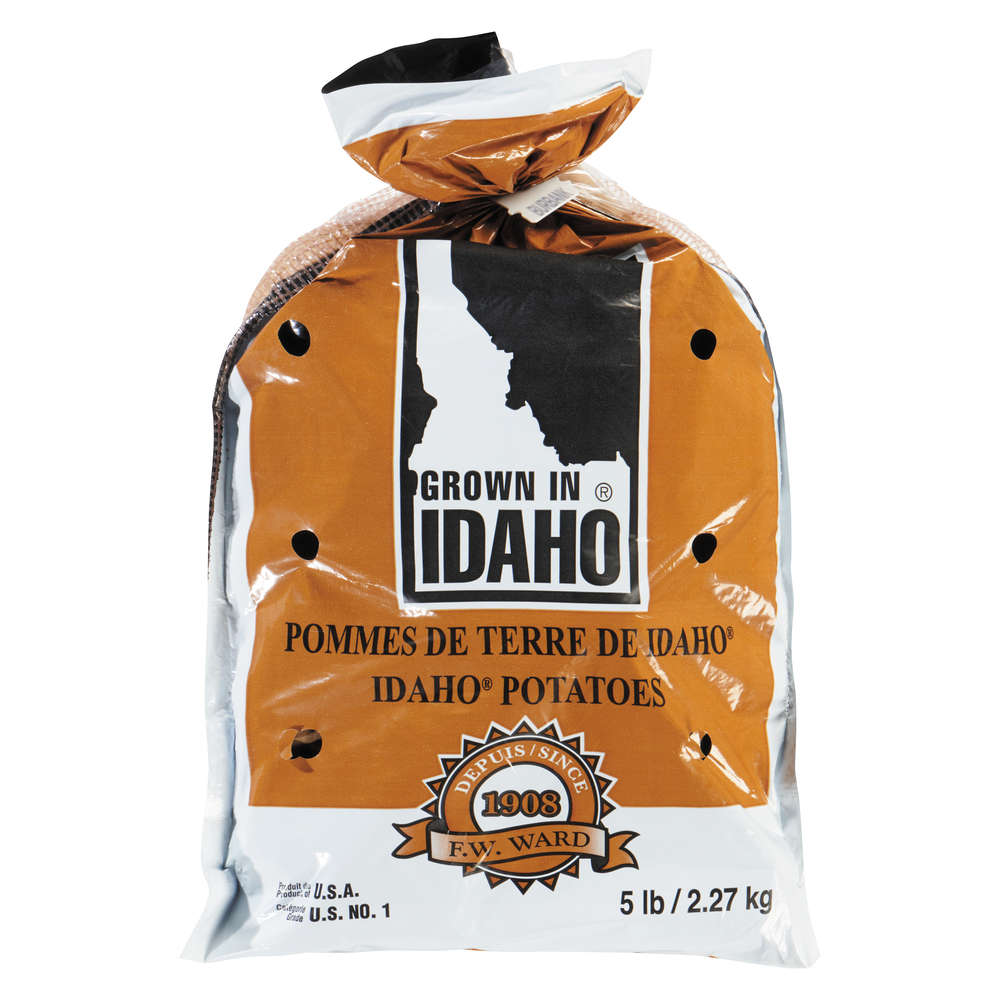 Pommes de terre russet idaho