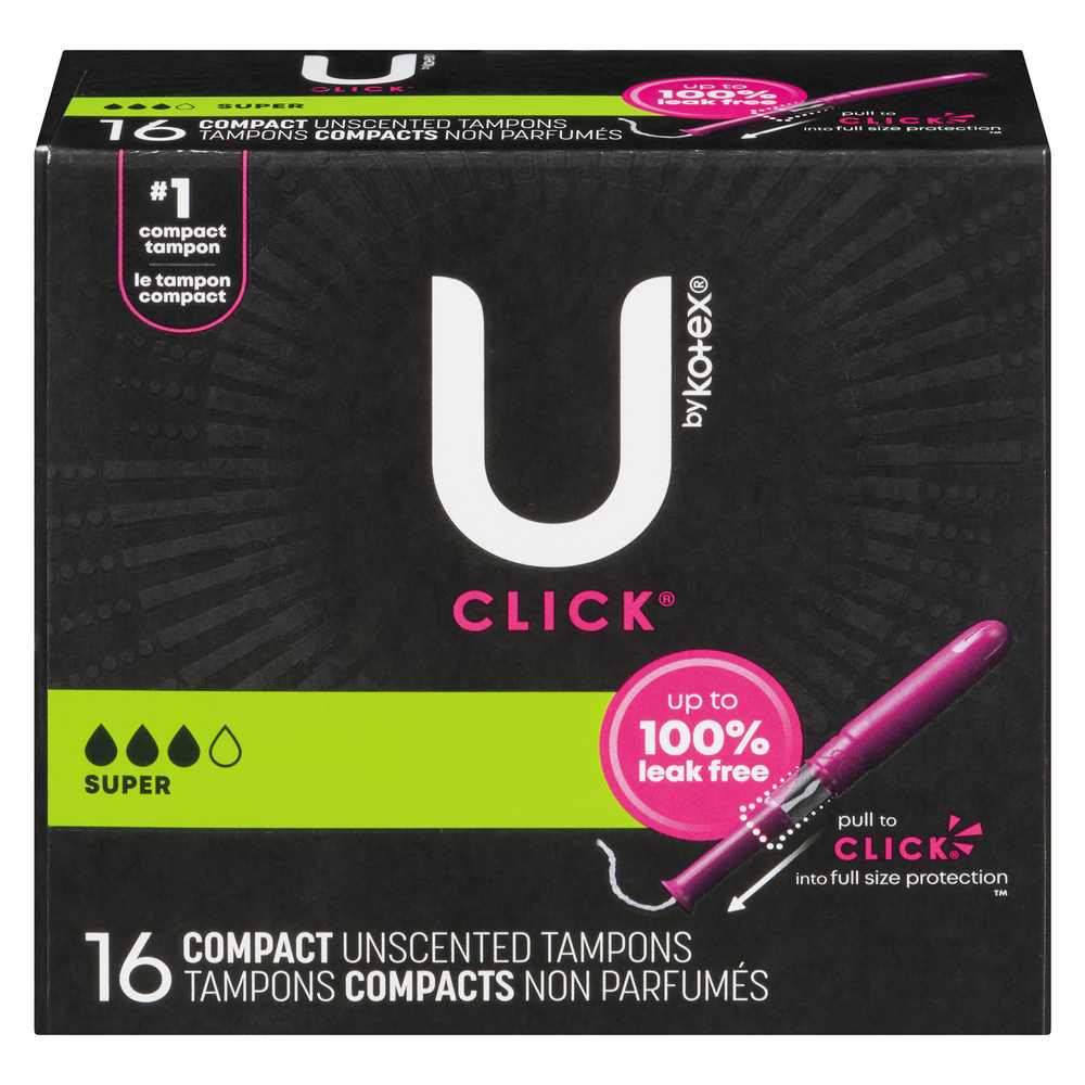 Tampons super compacts