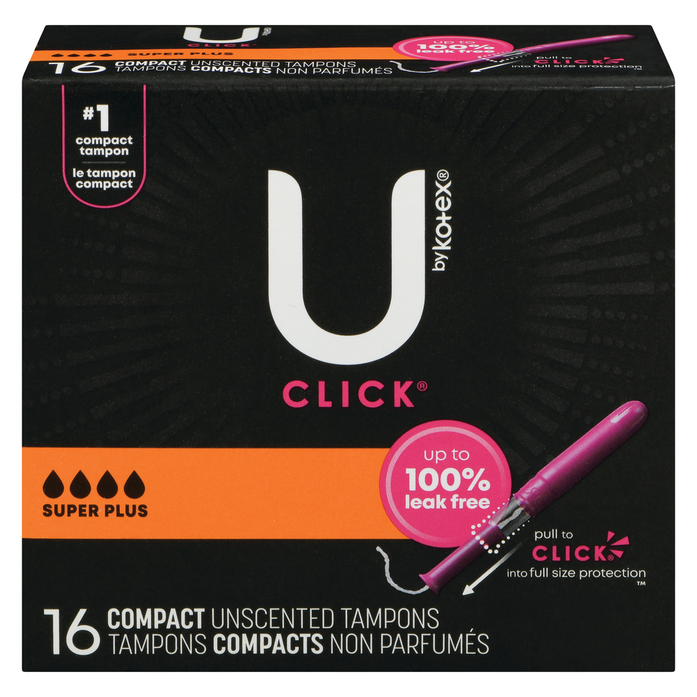 Tampons super plus compacts