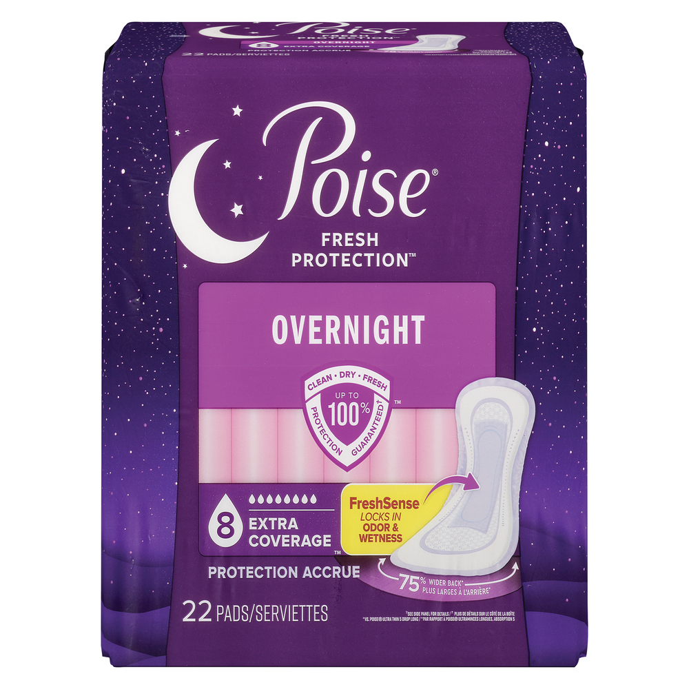 Serviettes sanitaires longues