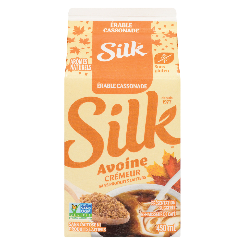 Crème à café avoine, érable et sucre brun