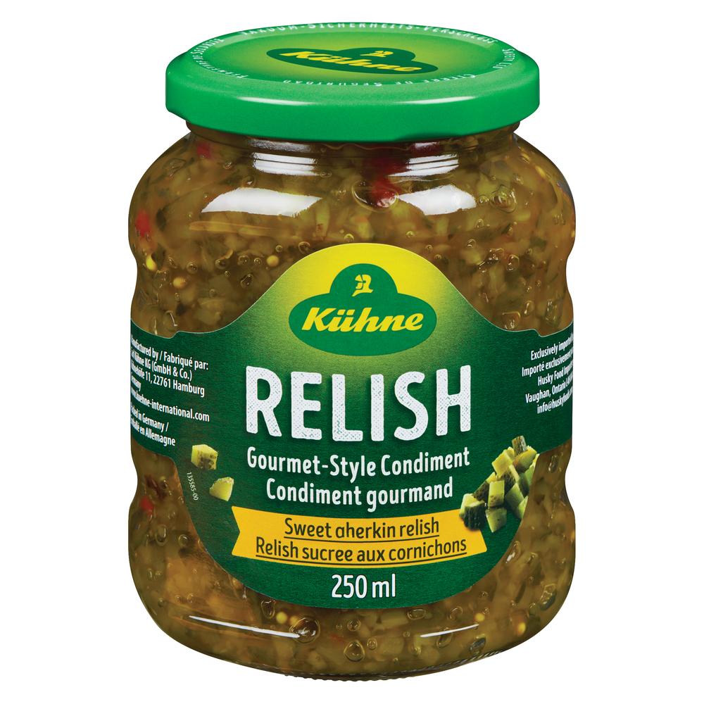 Relish de style gourmet