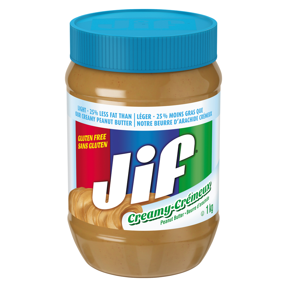 Beurre d'arachide crémeux léger