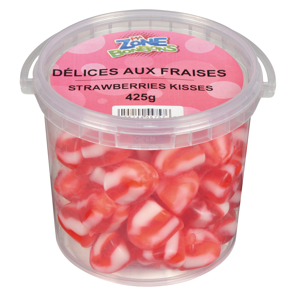 Bonbons délices aux fraises