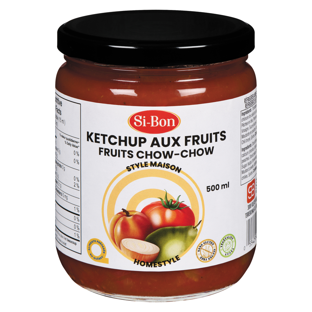 Ketchup aux fruits style maison