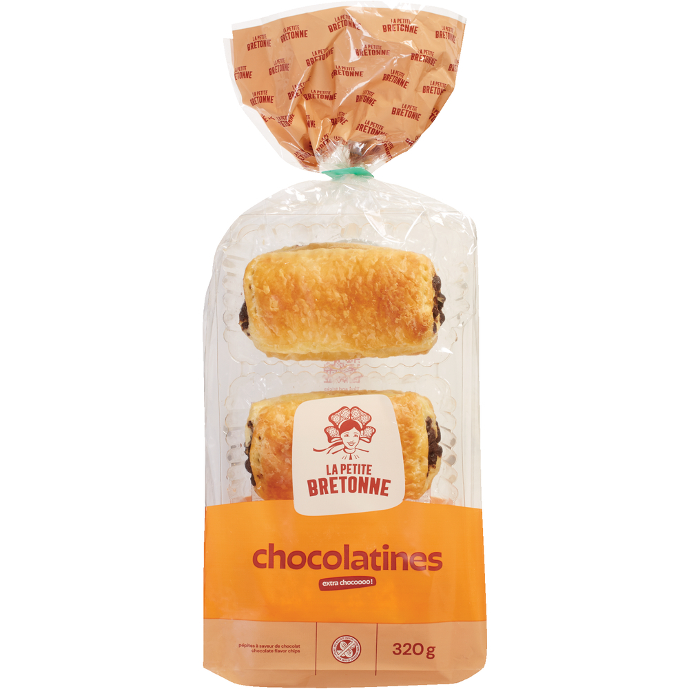 Chocolatines double chocolat