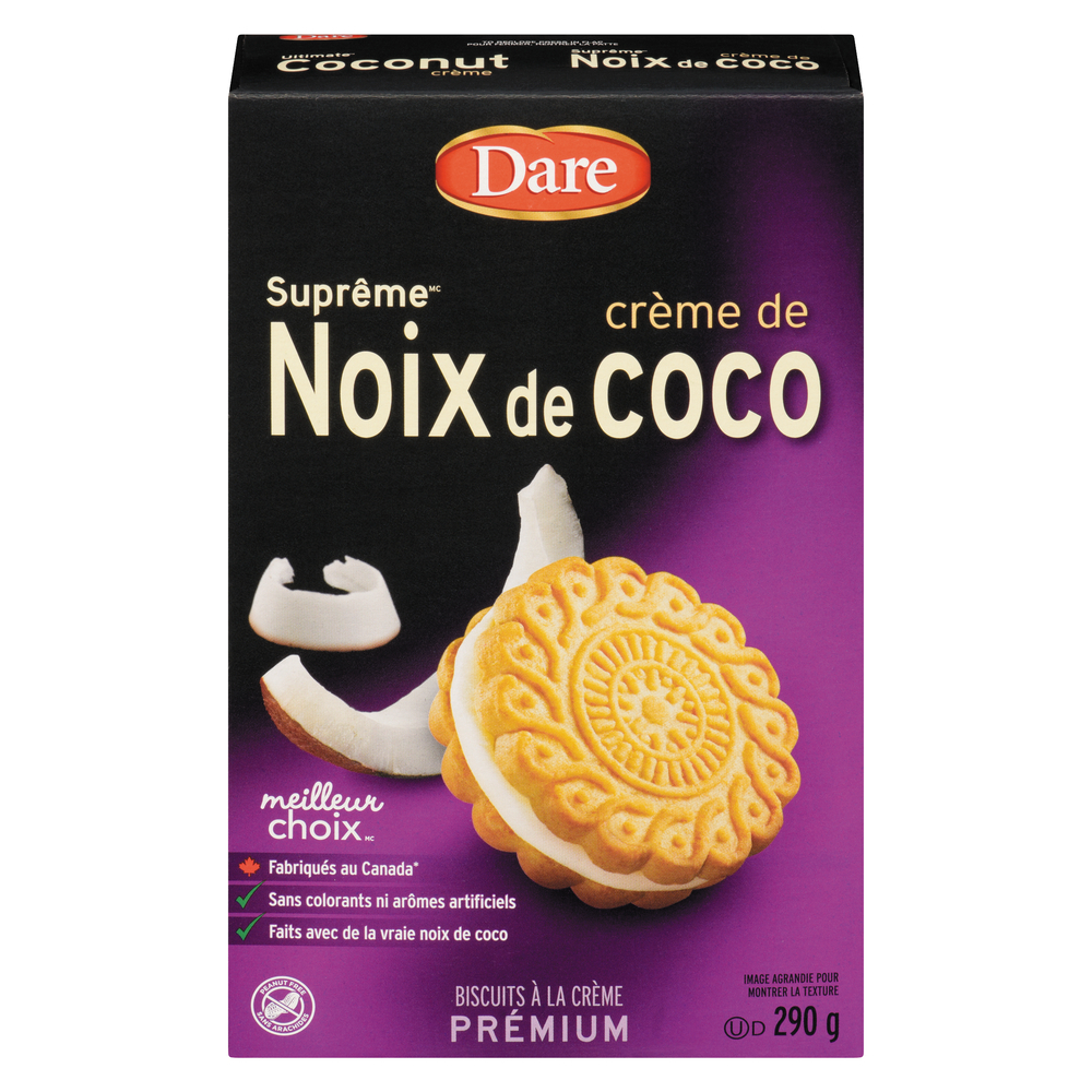 Biscuits Ultimate à la crème de coco