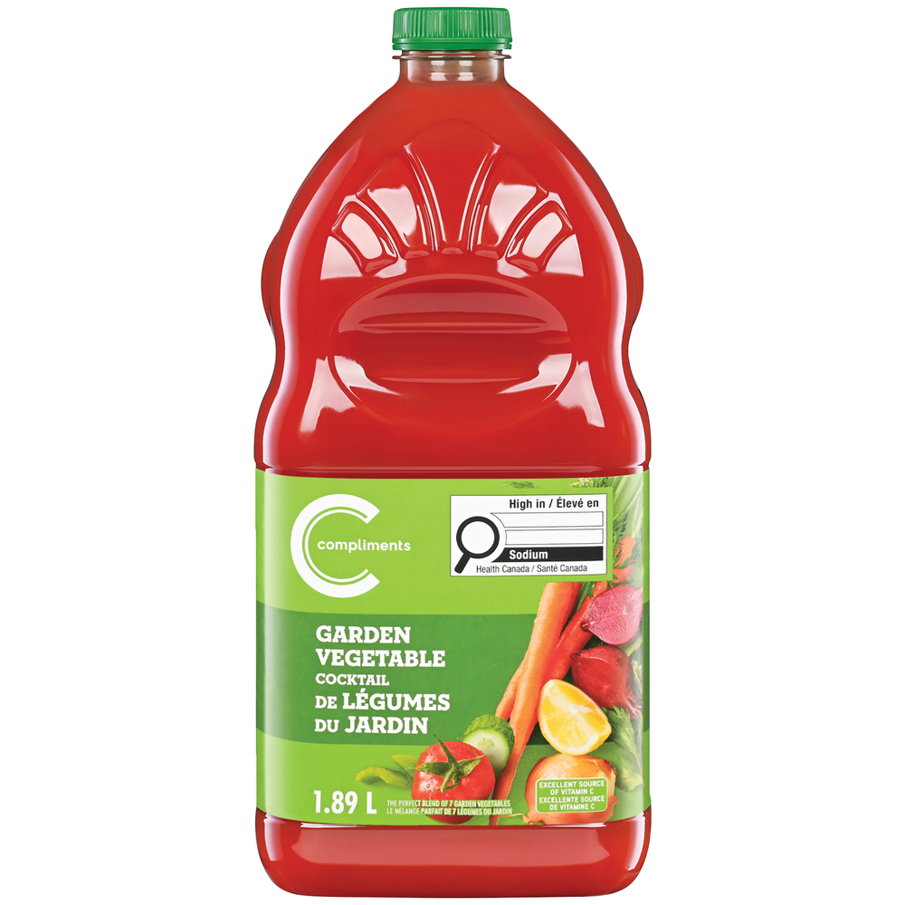 Cocktail aux légumes du jardin