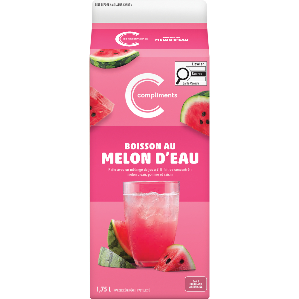 Jus au melon d'eau