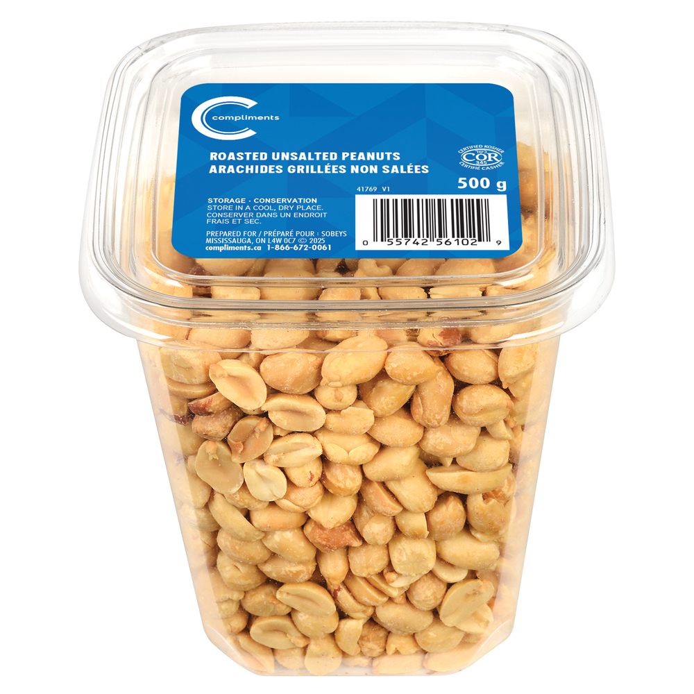 Arachides rôties non salées