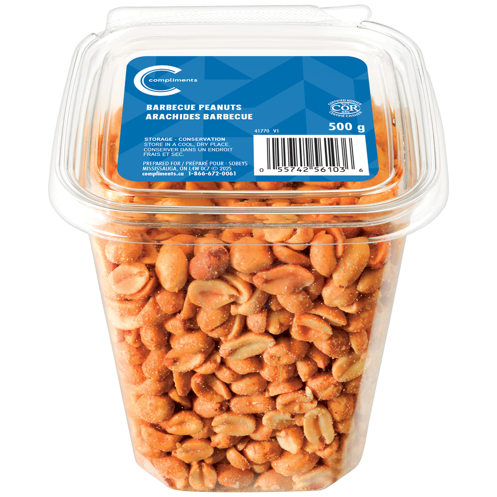 Arachides à saveur barbecue