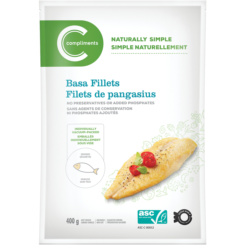 Pangasius en filets