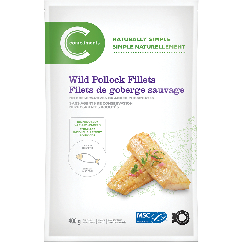 Goberge filet sauvage