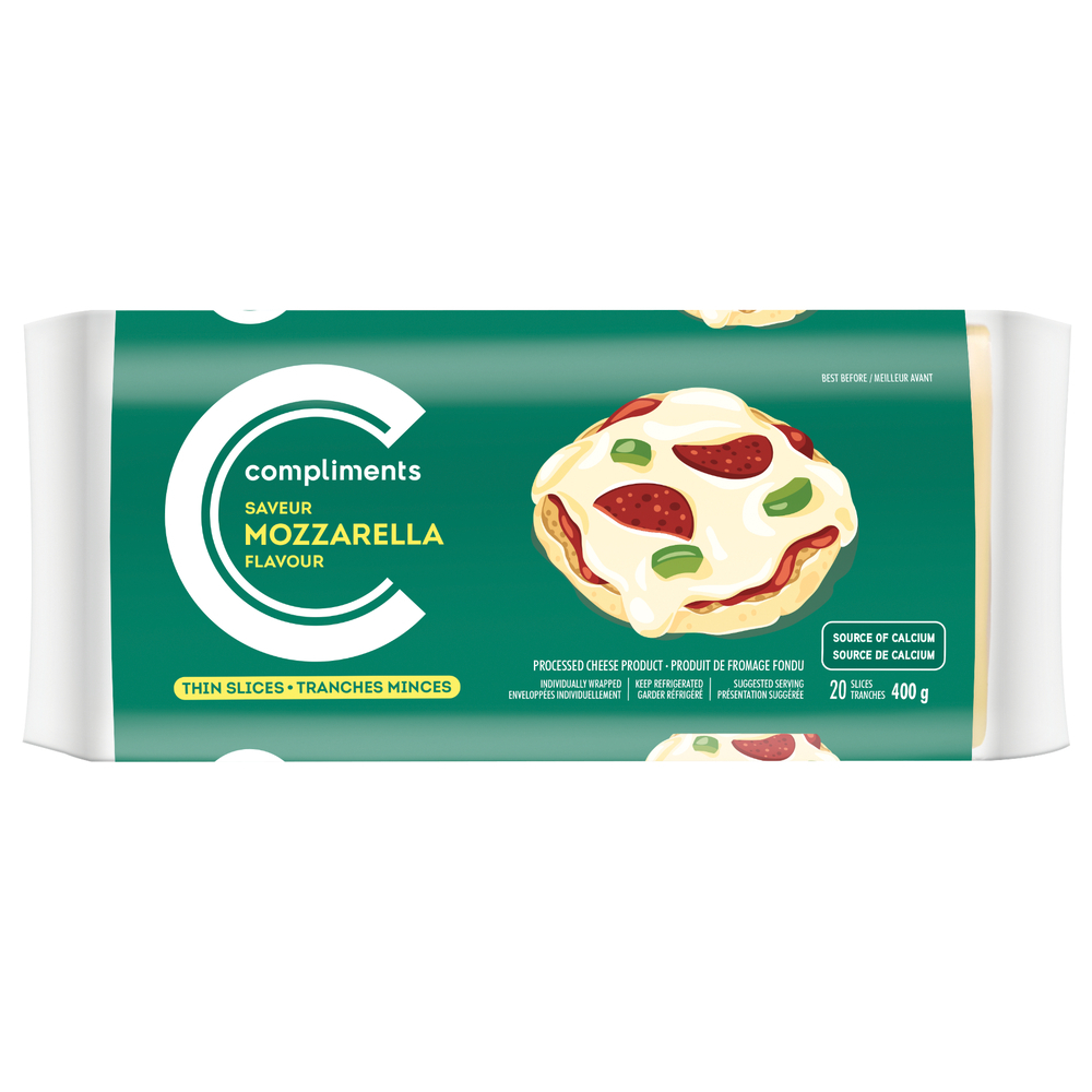 fromage mozzarella tranché mince