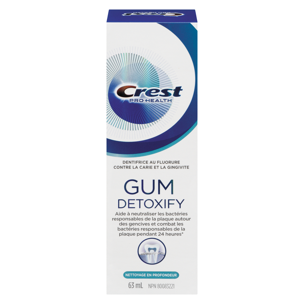 Dentifrice au fluorure contre la carie et la gingivite