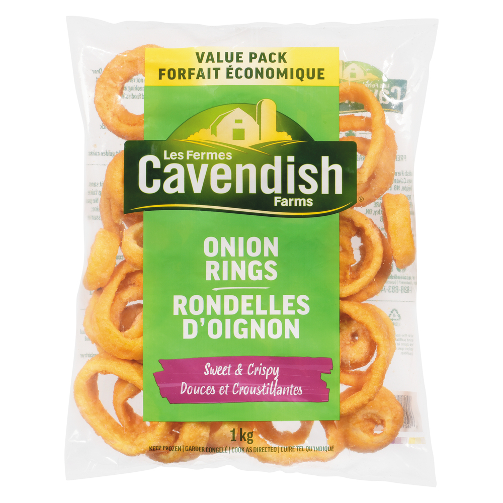 Rondelles d'oignons croustillantes