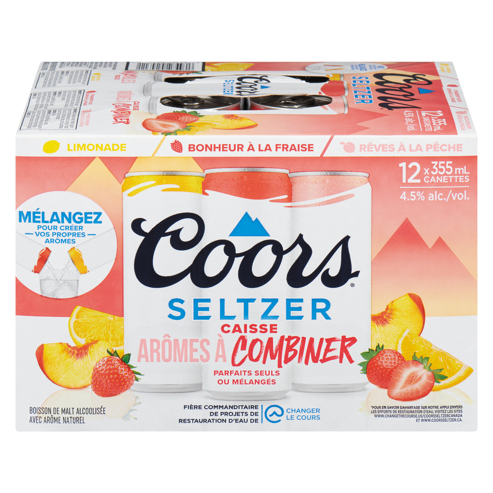 Boissons Alcoolisées seltzer mixables pack