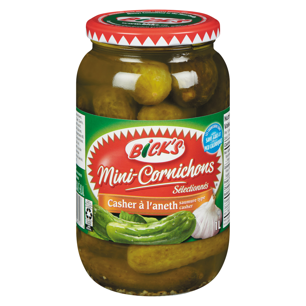Cornichons mini à l'aneth casher
