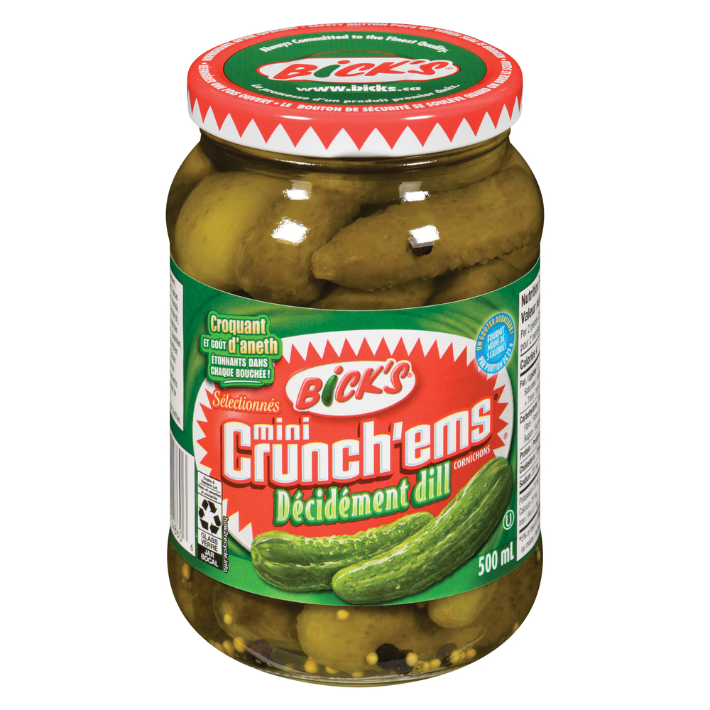 Cornichons à l'aneth et à l'ail