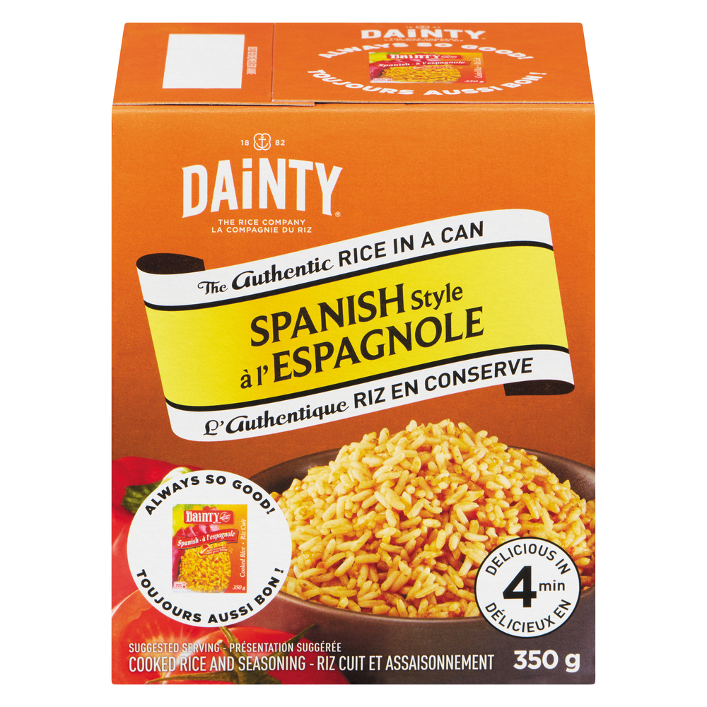 Riz instantané cuit à l'espagnole