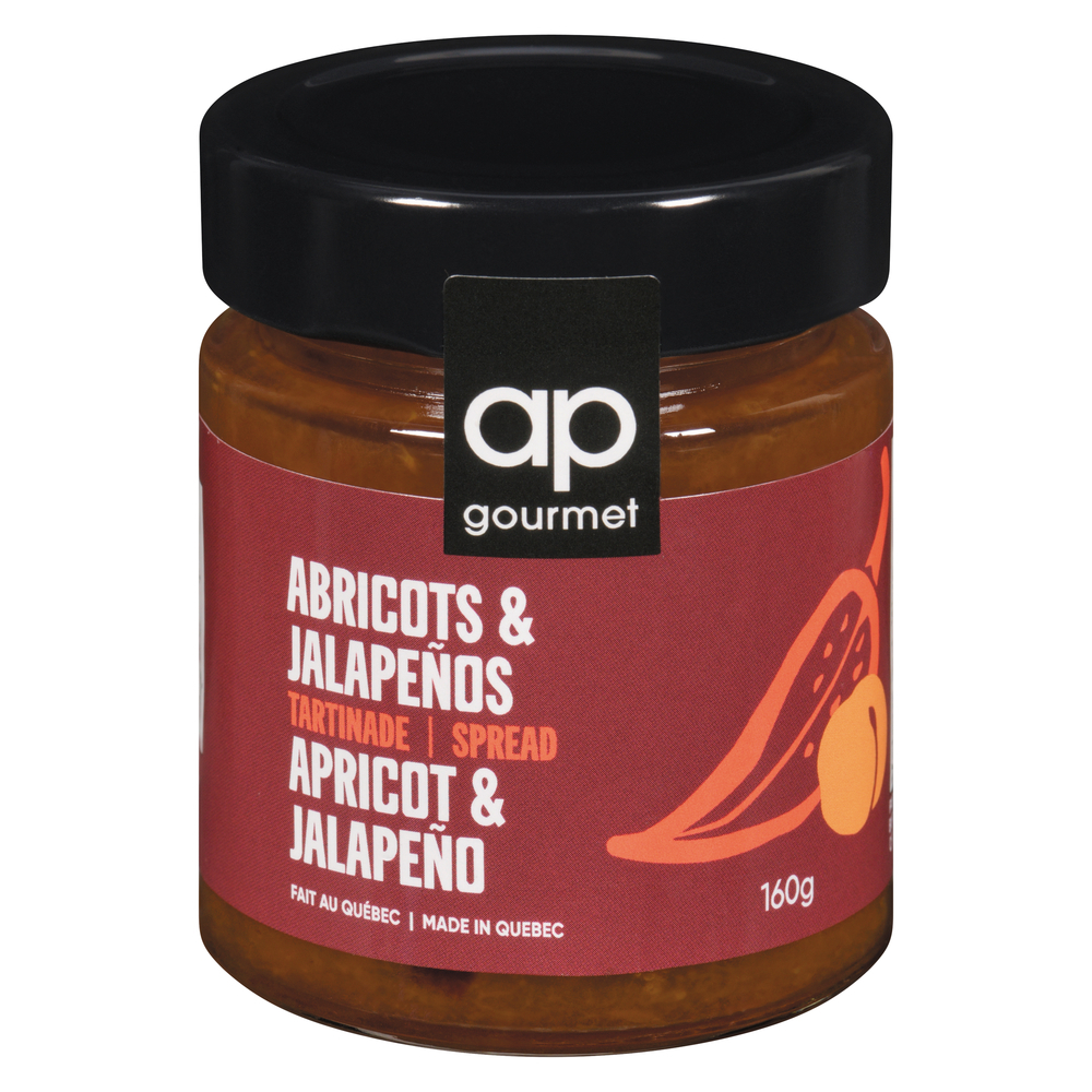 Fromage à tartiner à l'abricot et au jalapeno