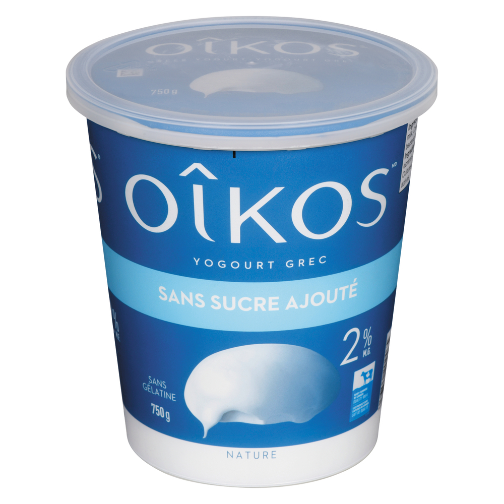 Yogourt grec nature 2% m.g.