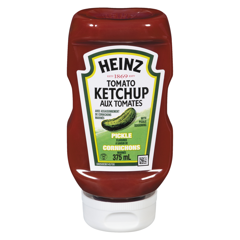 Ketchup saveur de cornichons