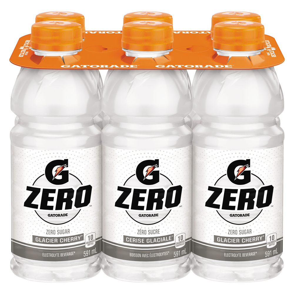 Boisson G Zero glacier cerise