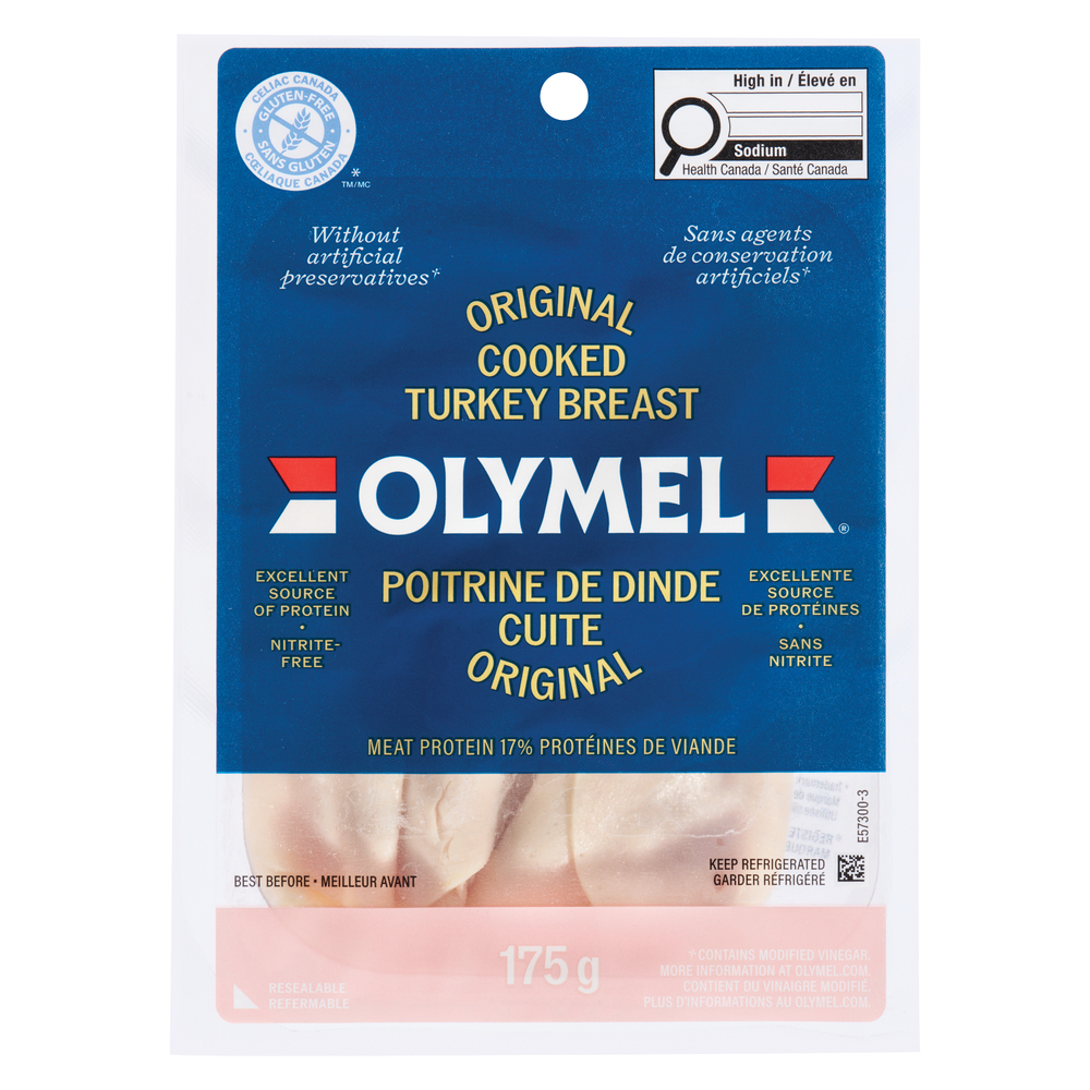 Poitrine de dinde cuite originale émincée