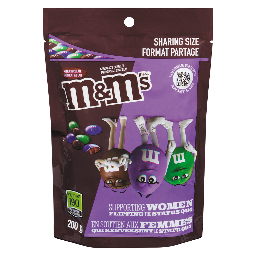 Chocolat au lait mauve